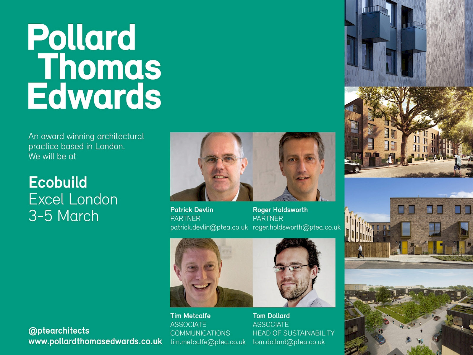 Pollard Thomas Edwards at MIPIM 2015 → Pollard Thomas Edwards